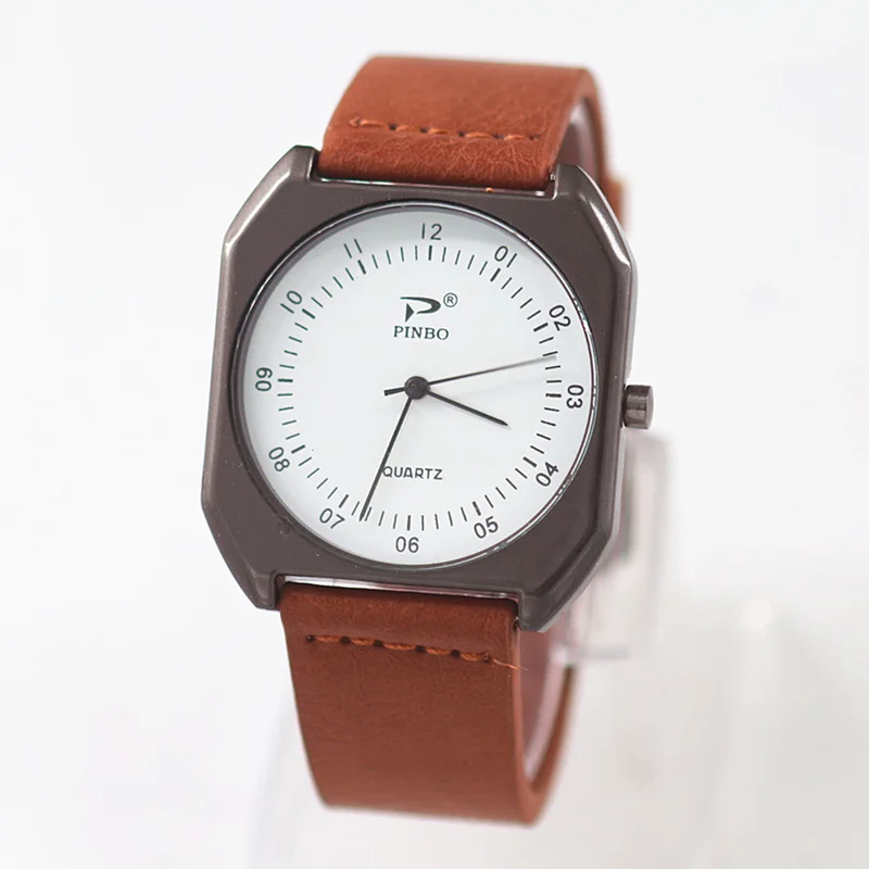 Fashion Men Business Watch PINBO Luxury Brand Military Sports Watches ...