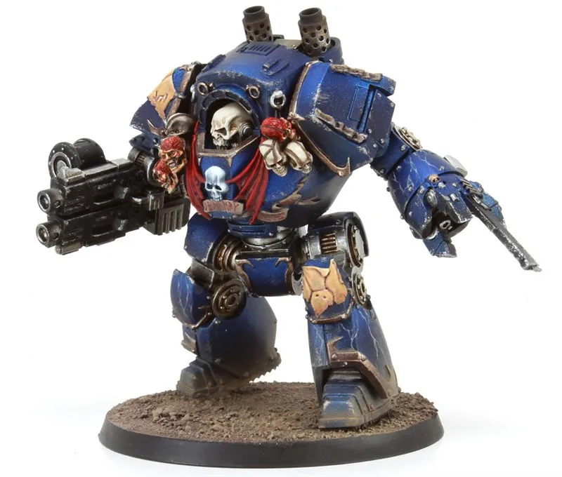 Night Lords Legion Contemptor Dreadnought+chainfist+heavy Bolter Arm ...