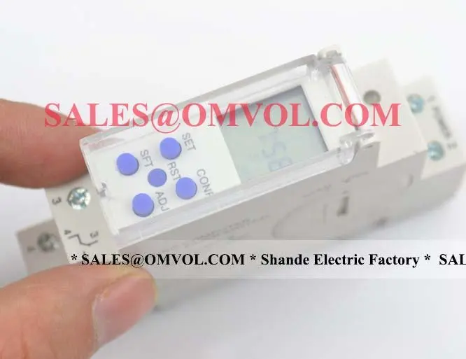 DIN-Rail-micro-computer-timer-switch-AC-DC-24-265V-ZYT20-Slim-Digital ...