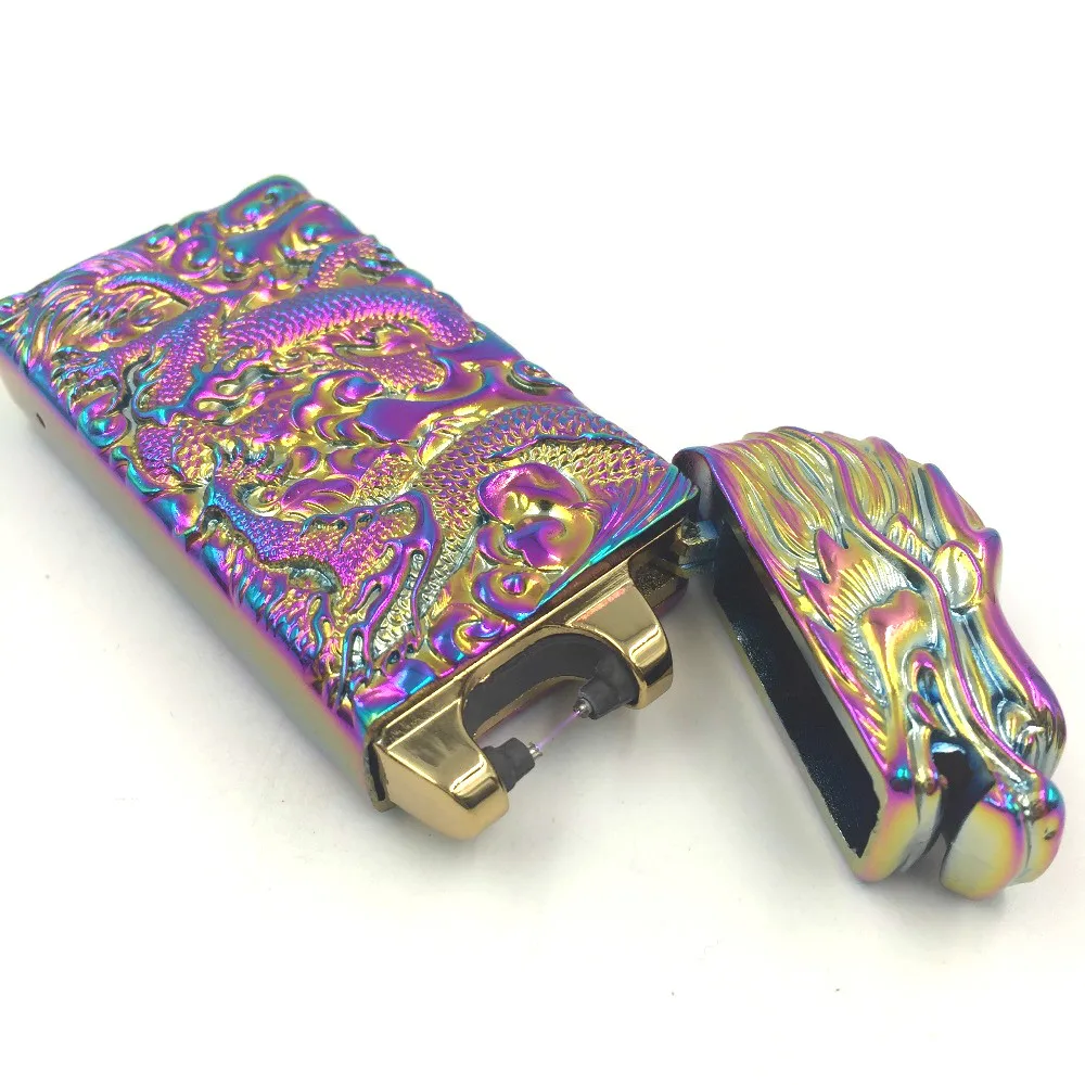 USB-Arc-Lighter-Gravity-Wave-Pulse-Usb-Cigarette-Lighter-Gold-Plating ...