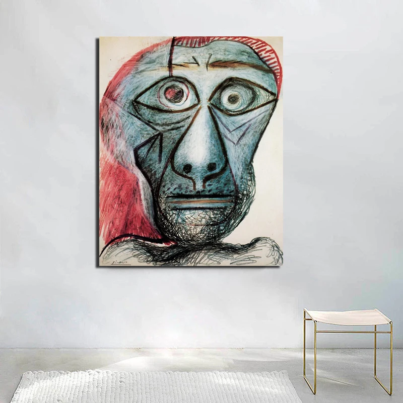 Pablo Picasso Self Portrait 1972
