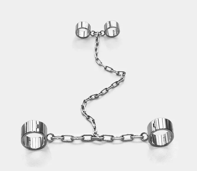 Buy Stainless Steel Handcuffs For Sex Legcuffs Bondage