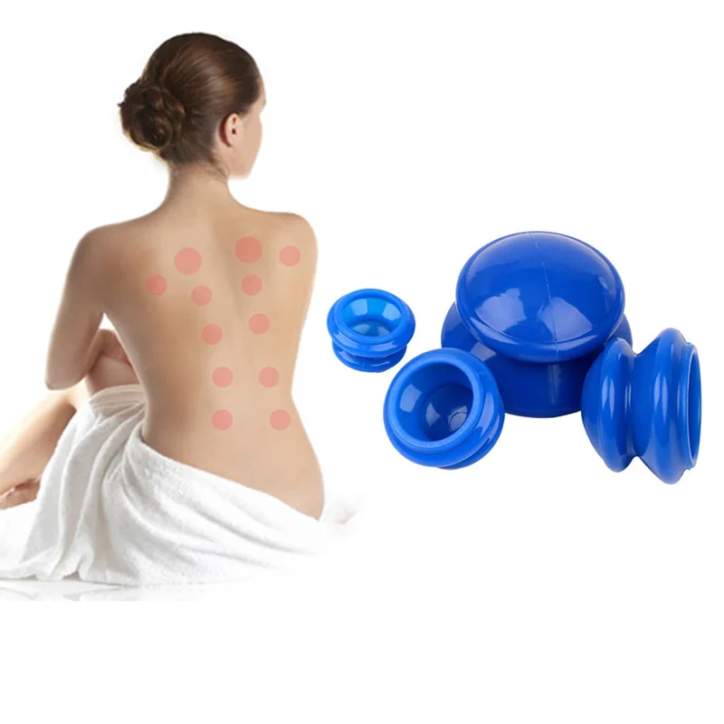 12pcs Body Cupping Massage Set Silica Gel Moisture Absorber Detoxification Facial Body Massage