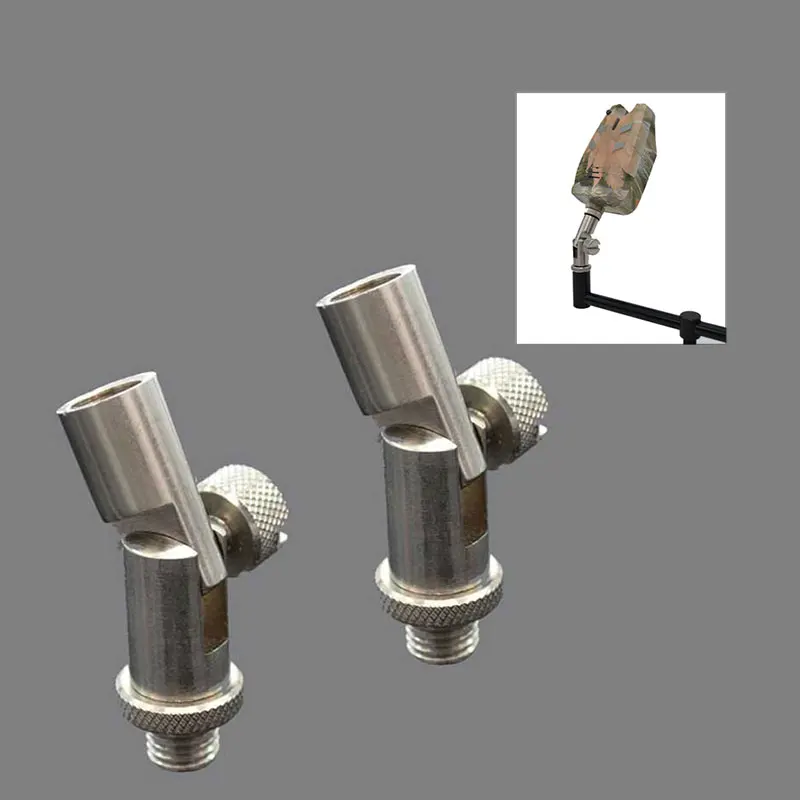 4 x Fishing quick release connector Angle Adaptor Connector Rod Pod ...