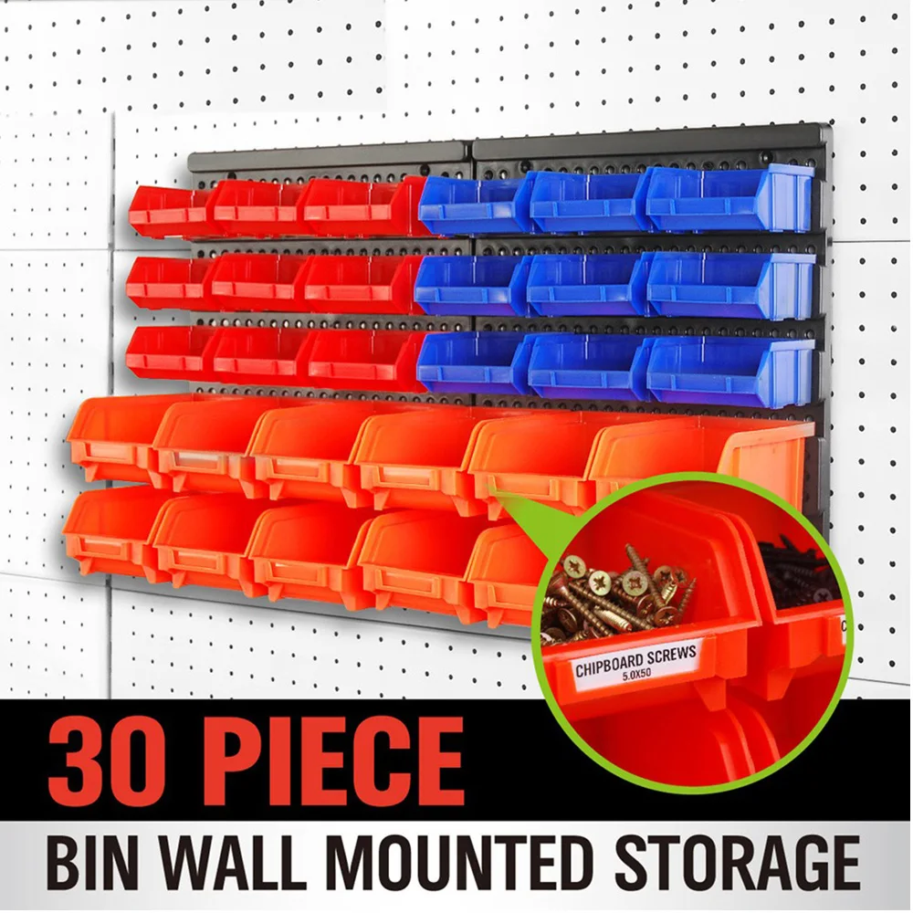 30pcs Mini Plastic Waterproof Tool Box Stackable Combination Container ...