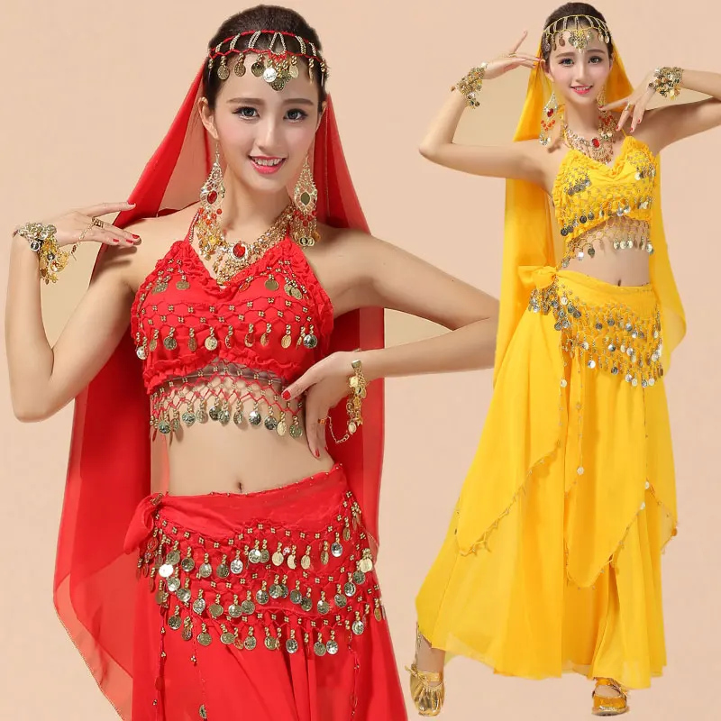 Gypsy Dance Costume Adult Women Belly Dance Costume Tribal Gypsy