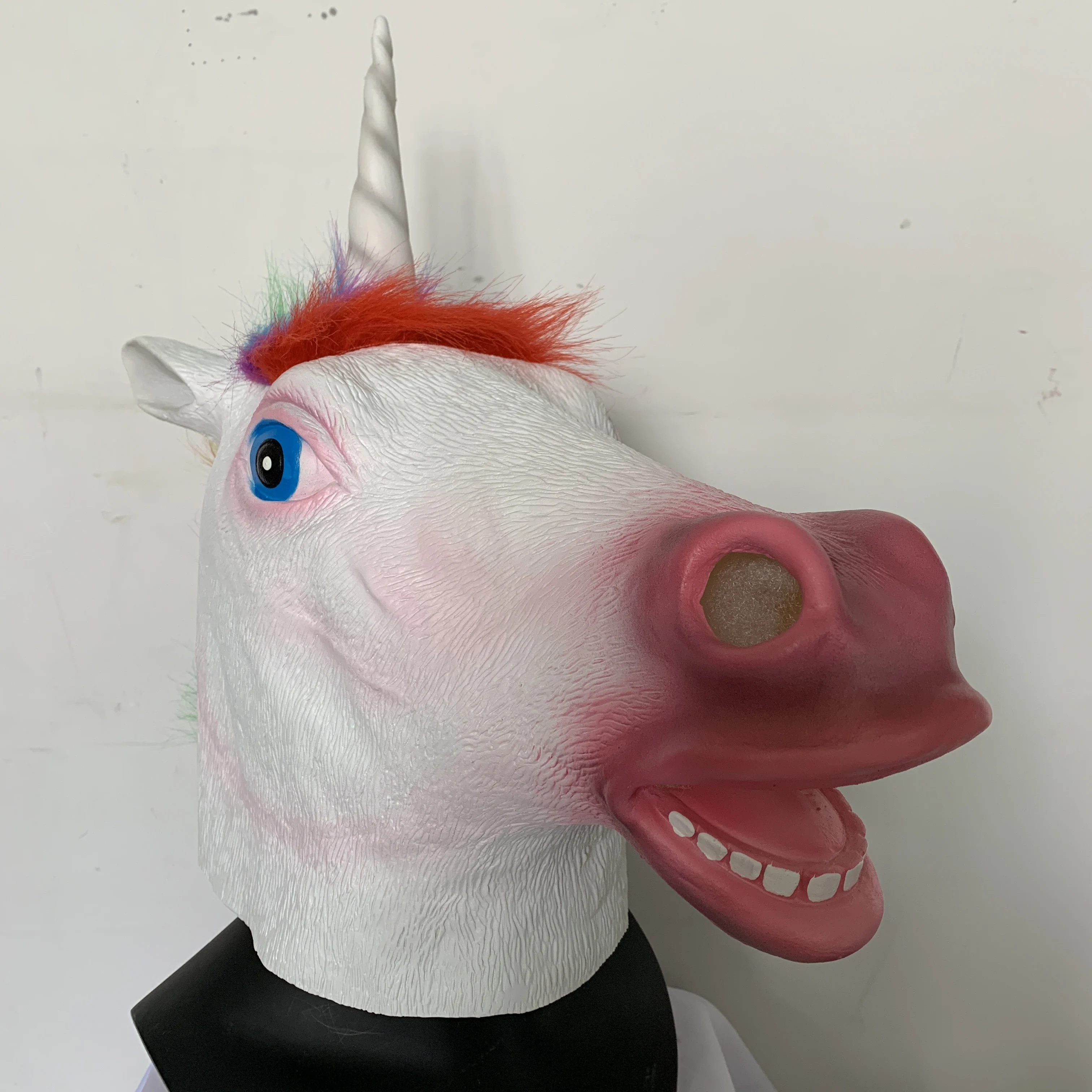 Unicorn Rainbow Pride Latex Mask - Queerks™
