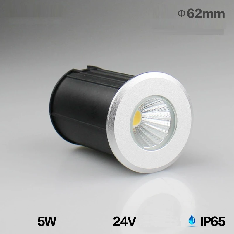 5W LED underground light,24Vac input IP65 led built in lamp ,outdoor ...