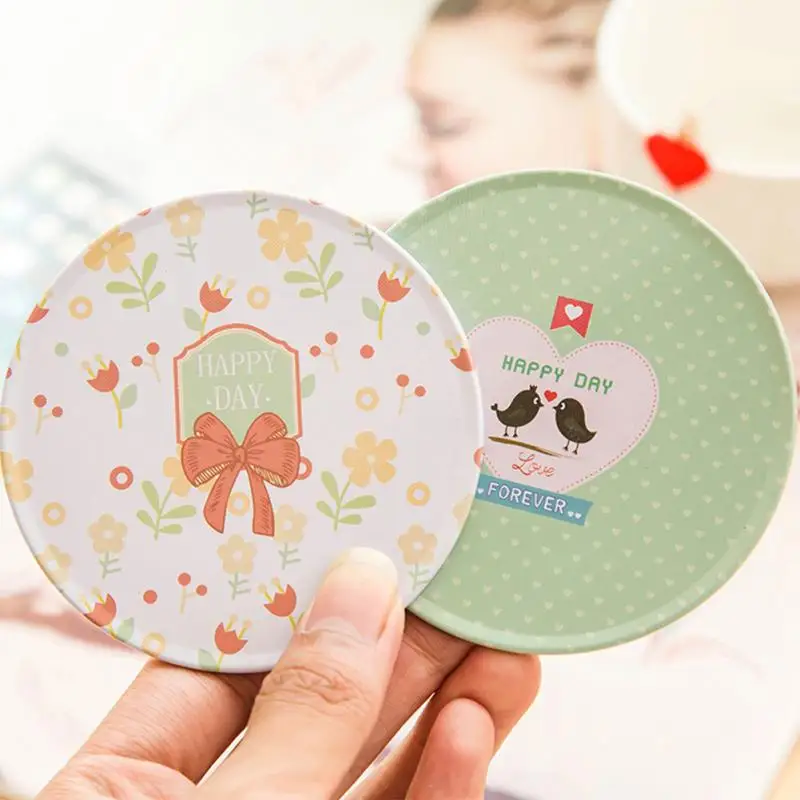 Newest Retro Drinks Coaster Table Cup Mat Creative Decor Coffee Drink ...