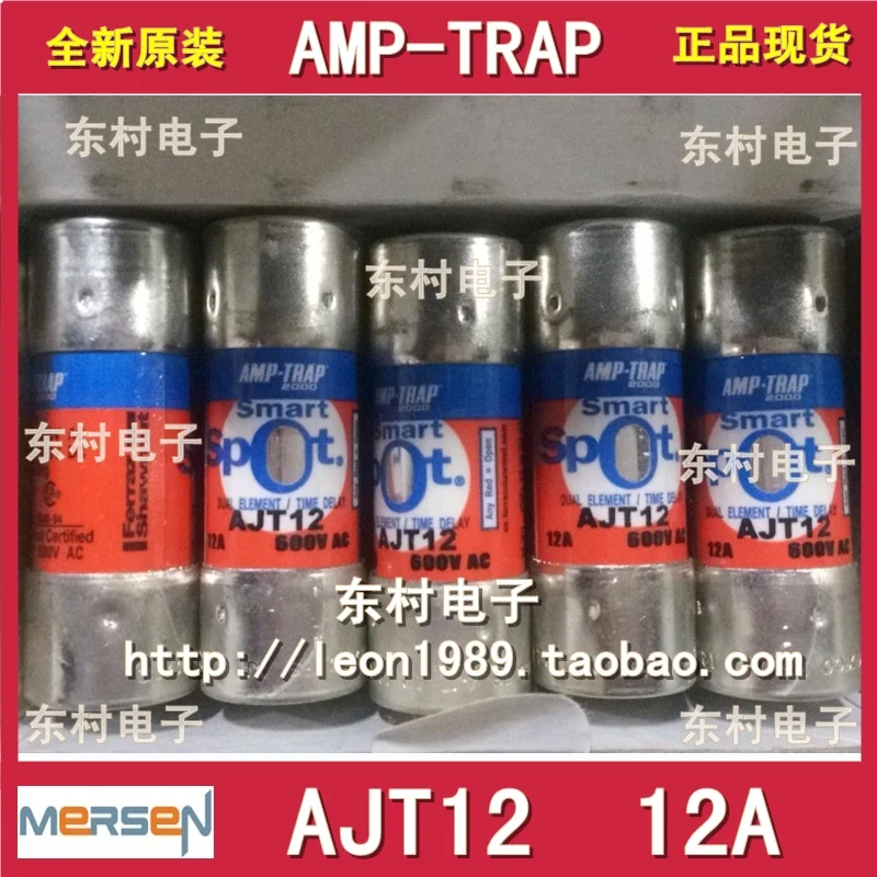 Mersen Smart Spot Fusibles AMP TRAP Fusibles ajt12 12a ajt15 600 V|fuse ...