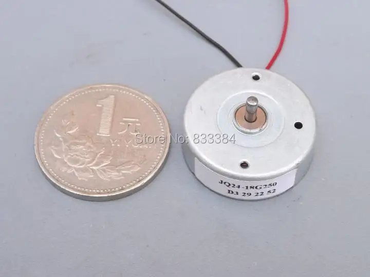 HOT SALE!! 10pcs DC3V 5V Micro Solar Motor Ultra thin for Solar battery ...