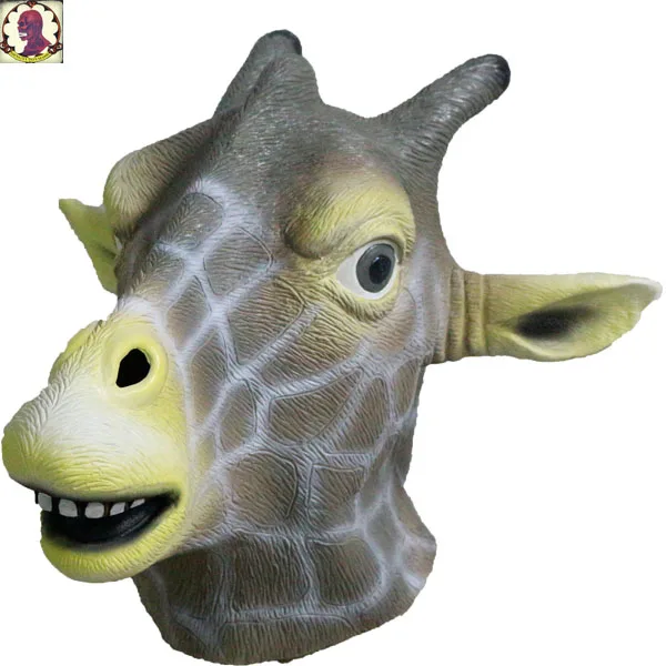 Latex Giraffe Mask