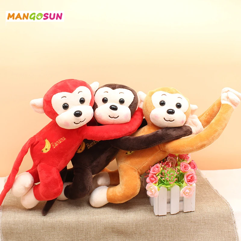 Reborn Bonecas Bichos de pelúcia Macaco de Brinquedo de Pelúcia de ...