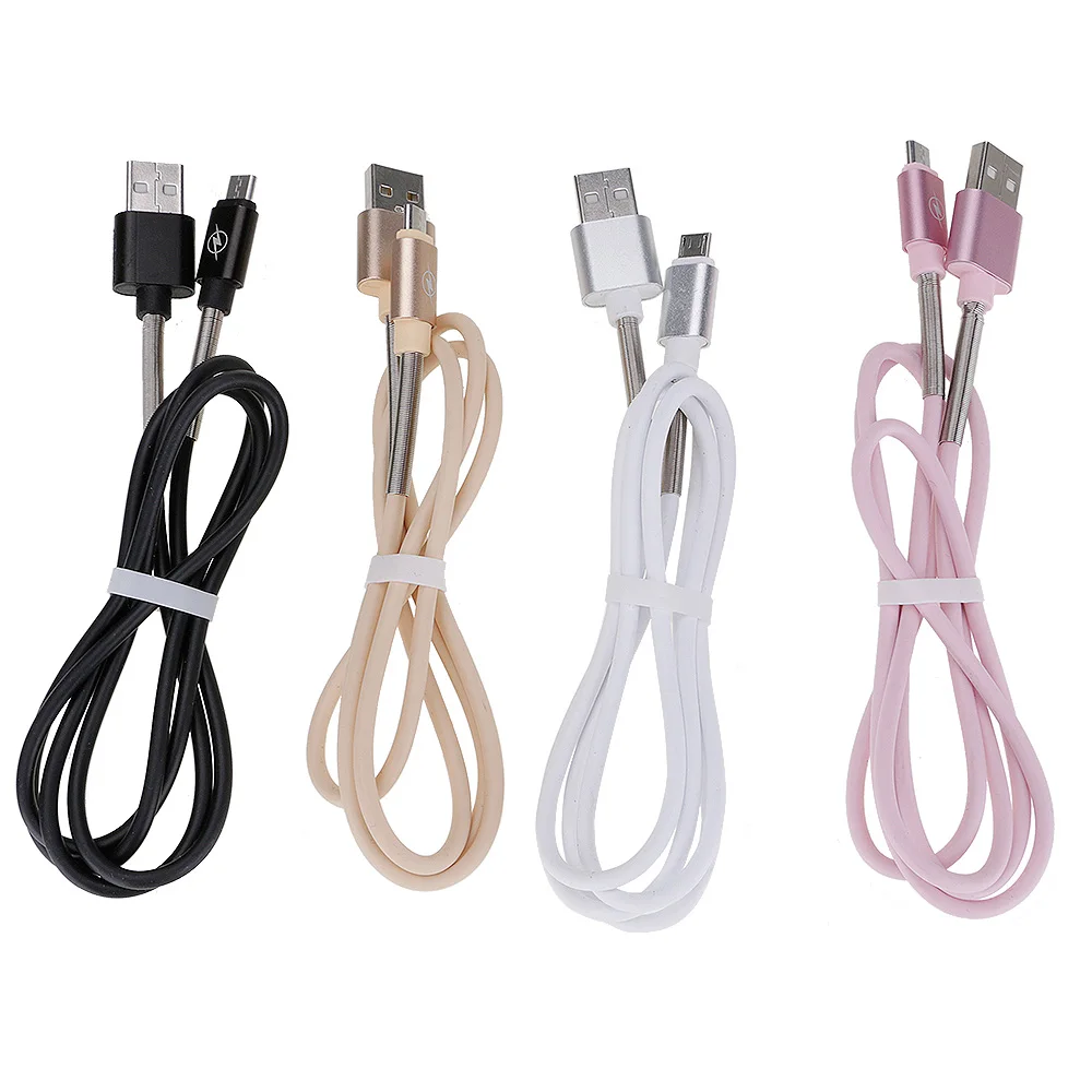 Portable V8 USB Charging Cable Micro USB Sync Data Cable Deccorated ...