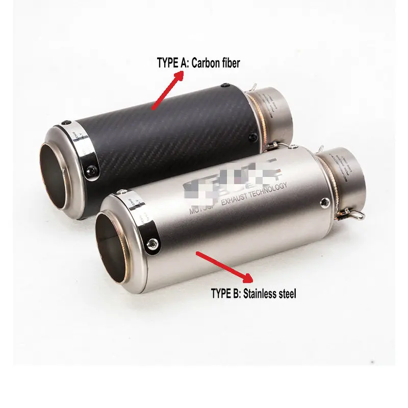 MOKALI Excellent Quality Universal Motorcycle Exhaust Stainless steel ...