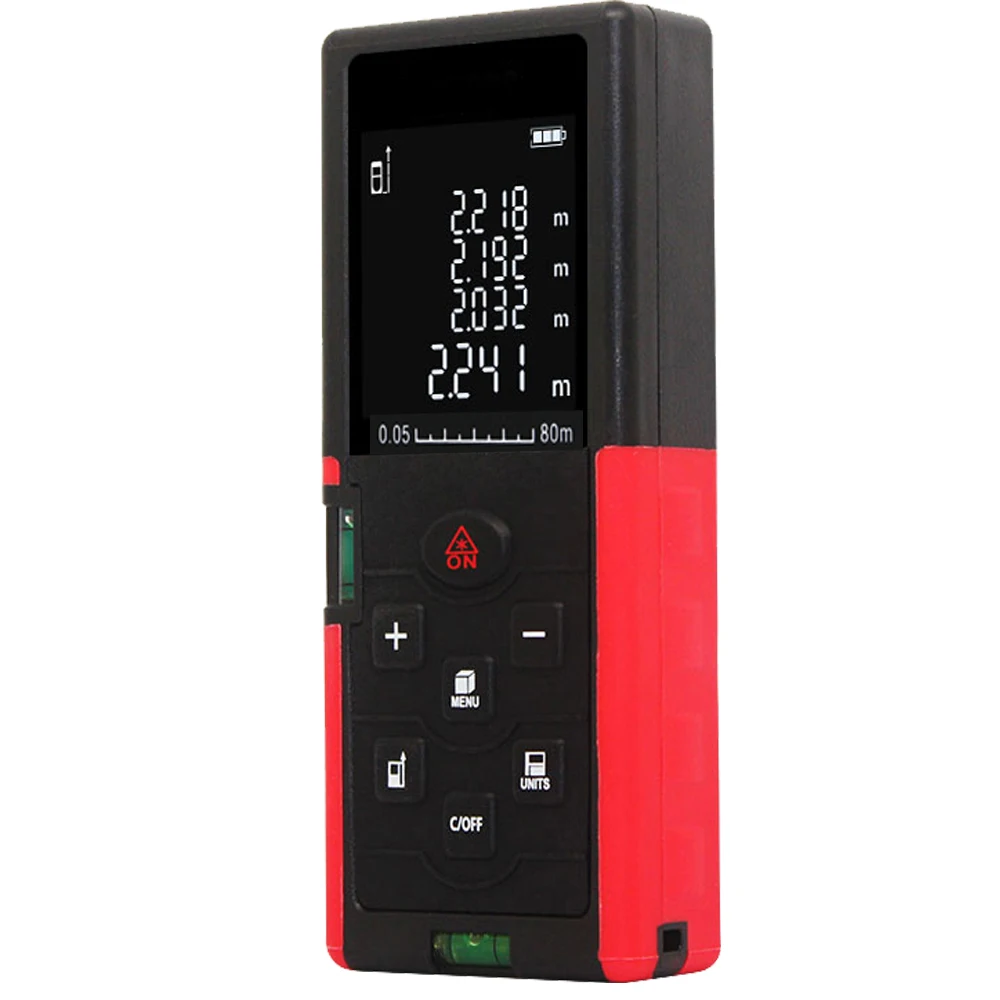 waysear 100m laser rangefinder digital laser distance meter laser ...