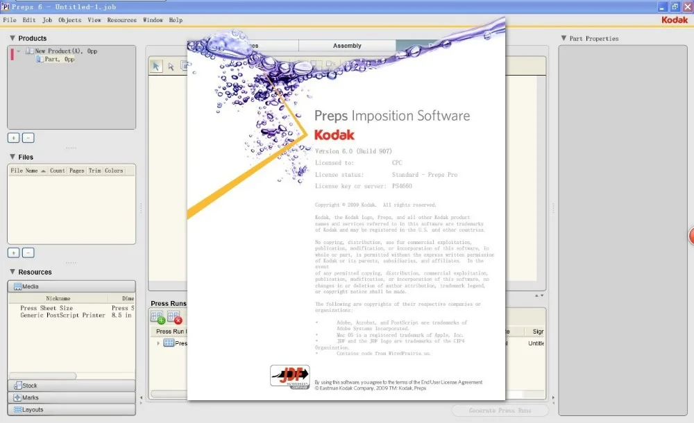 Imposition software - lasopamvp