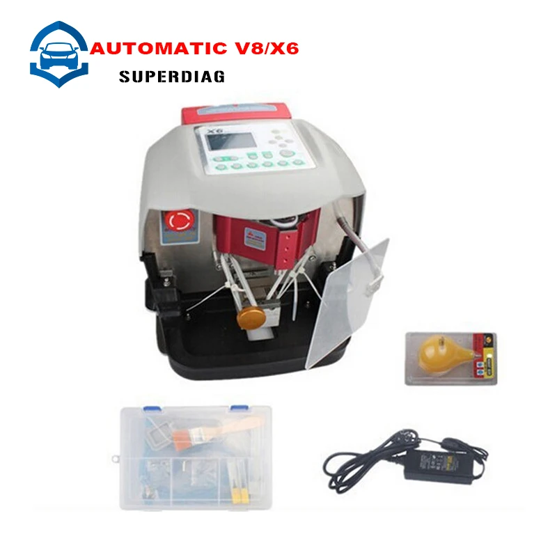 2016 Professional Automatic V8/X6 Key Cutting Machine good quality X6 ...