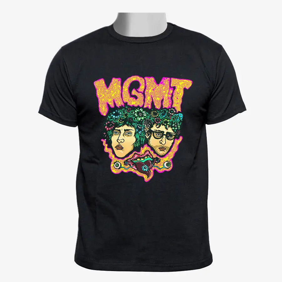 MGMT custom Men Tshirt size M 2XL T Shirt Men Hip Hop Men T Shirt ...