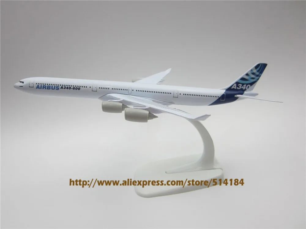 20cm Metal Prototype Air Airbus 340 A340 Airlines Plane Model ProtoMech ...