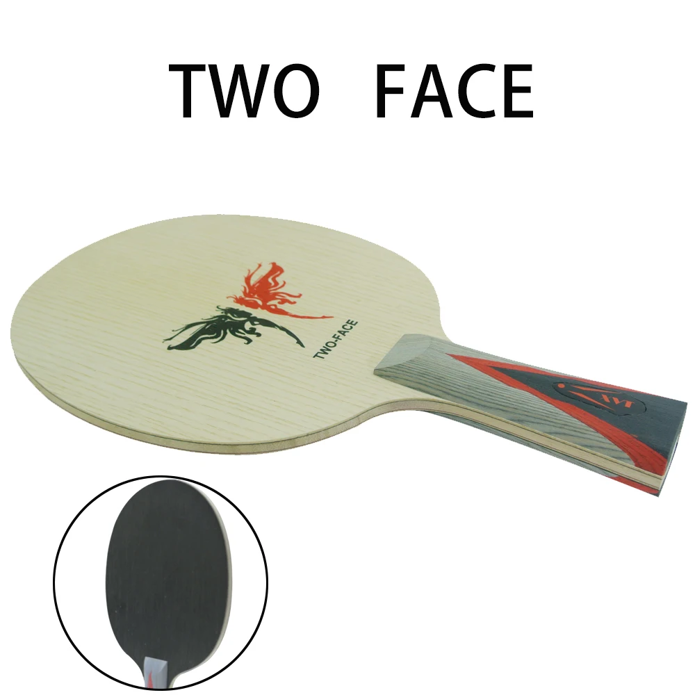 High-end Xvt Two-face Hybrid Structure Carbon Fiber Table Tennis Blade ...