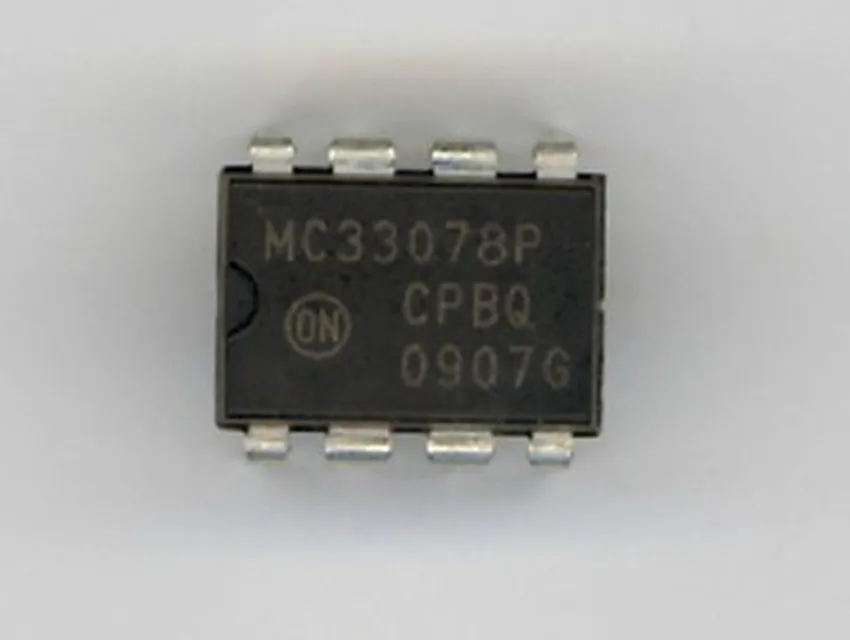 10pcs MC33078P MC33078PG MC33078 DIP8 ON dual operational amplifier ...