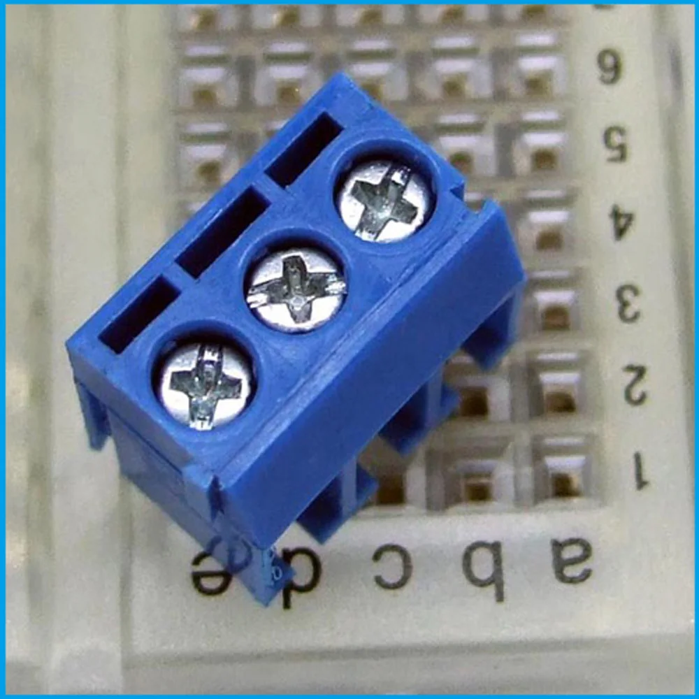 5 PCS 3 Pins Poles PCB Screw Terminal Block Connector 300V 16A|screw ...
