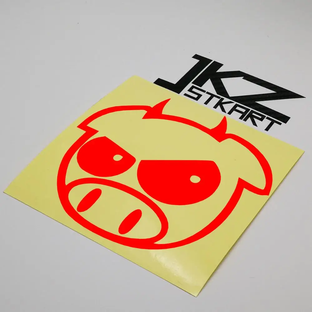 JKZ-STKART-Vinil-Kal-p-Kesim-Araba-Etiketler-kartmalar-JDM-Domuz-12x10 ...