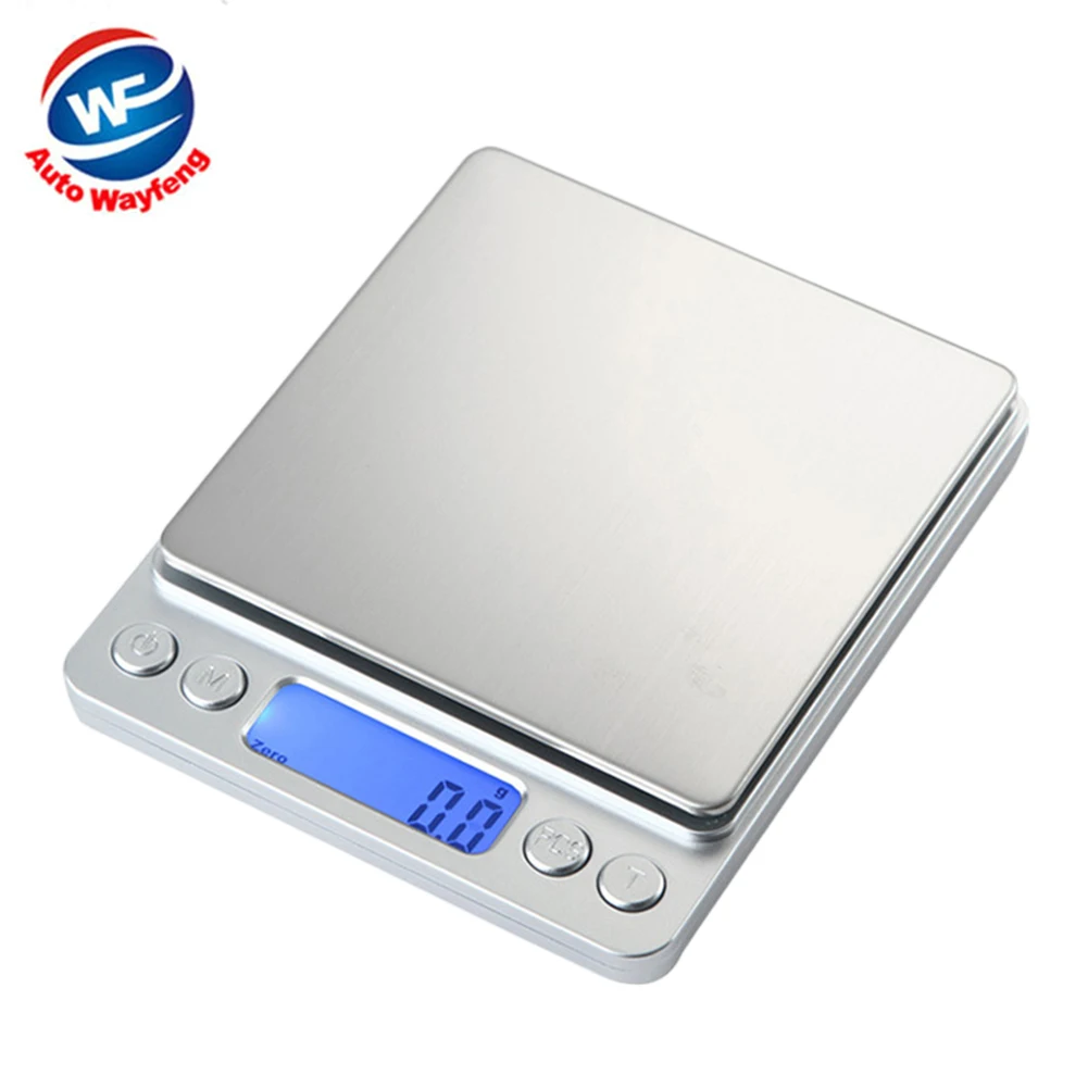 1000g 0.1g Portable Mini Electronic Digital Scales Pocket Case Postal ...