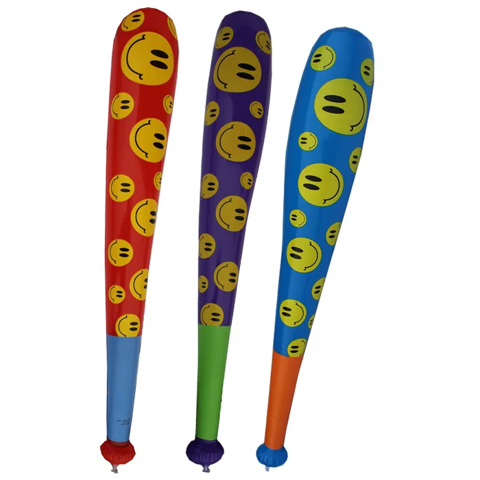 smile baseball bat inflate baseball toy inflatable toys party favor ...