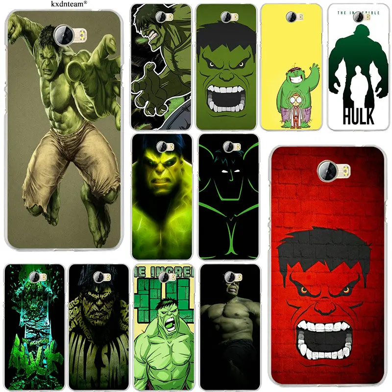 Marvel Superhero Hulk Silicone Soft TPU Phone Cases Cover for Huawei P8 ...