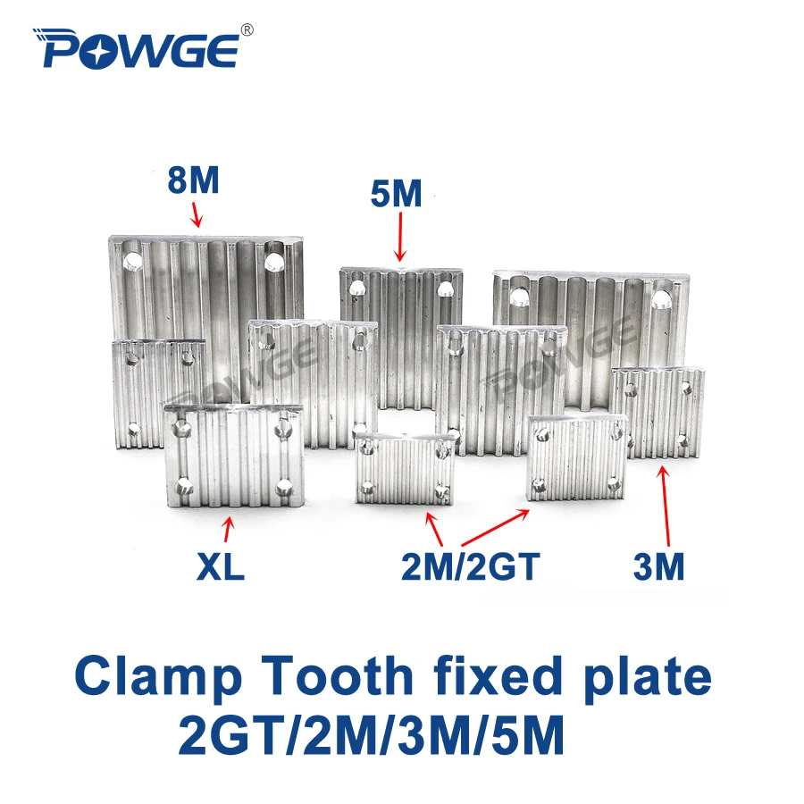 Powge Aluminum Arc Clamp Tooth Plate Htd 2gt/2m/3m/5m For Open ...