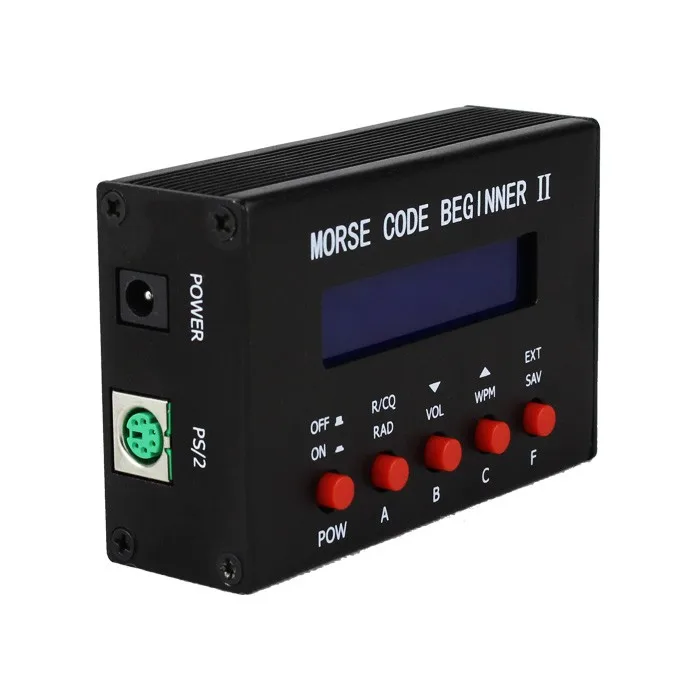 NEW 1PC Morse Code Trainer LCD Telegraph Short Wave Radio Station CW ...