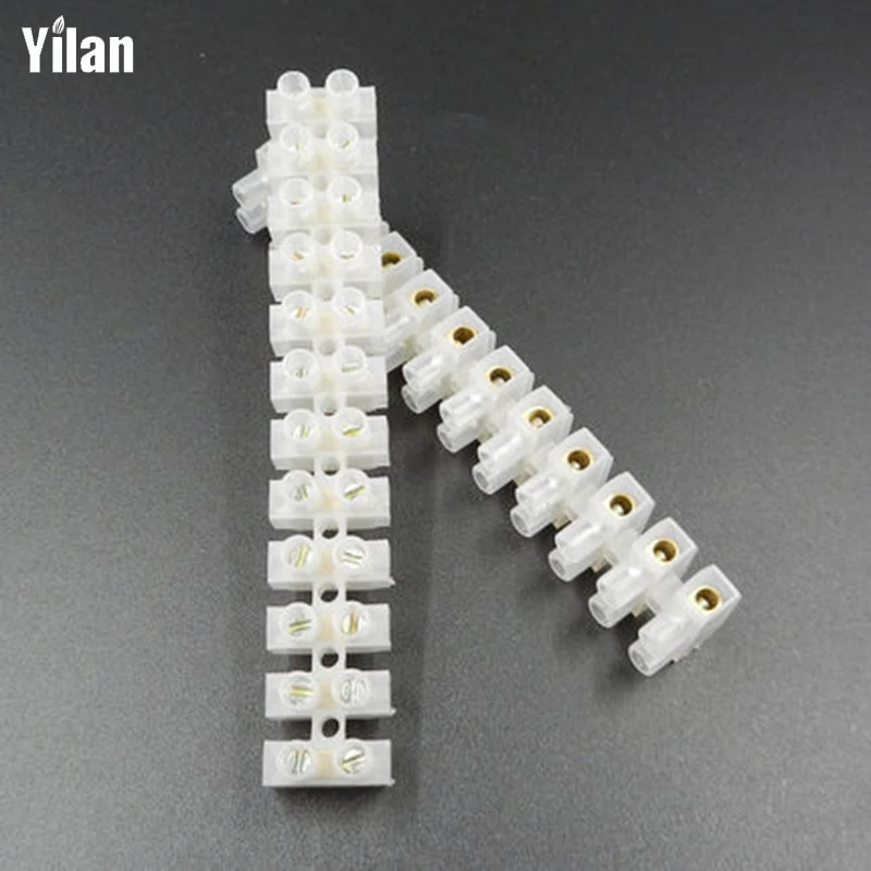 5 pce/lot 12 Position Barrier Terminal Strip Block X3 3012 30A-in ...