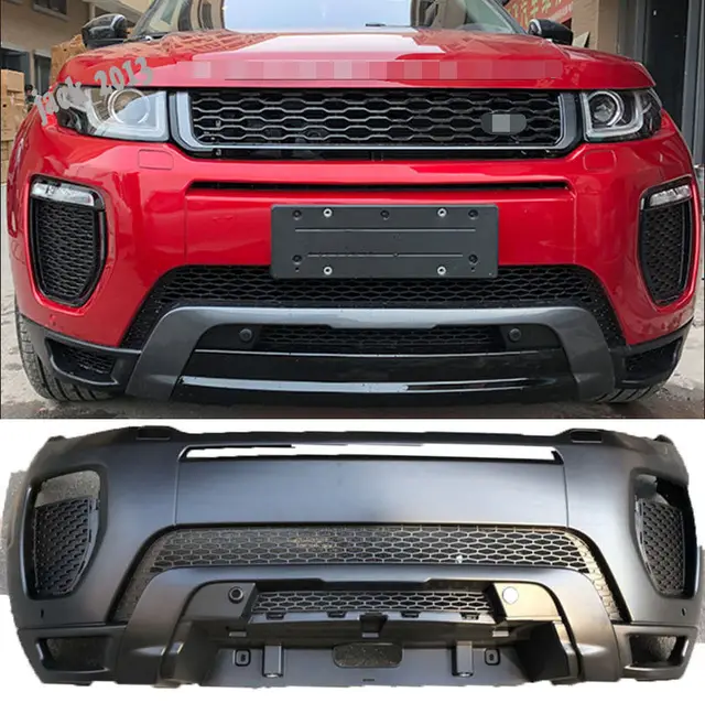 Primer Front Bumper Body Kit Fit For Land Rover Range Evoque 2016 2018 ...