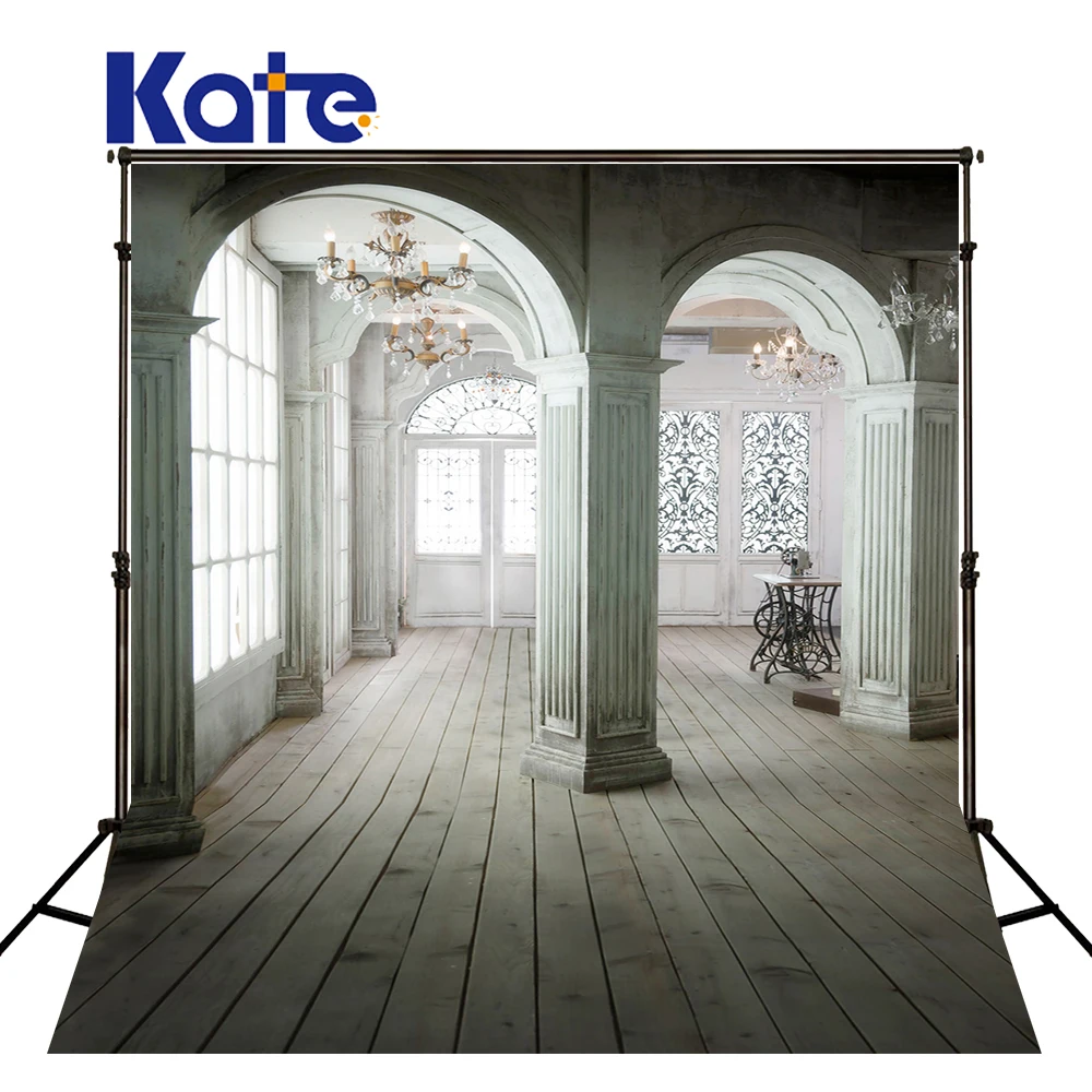 Aliexpress.com : Buy KATE Indoor Wedding Backdrop White Wood Floor ...