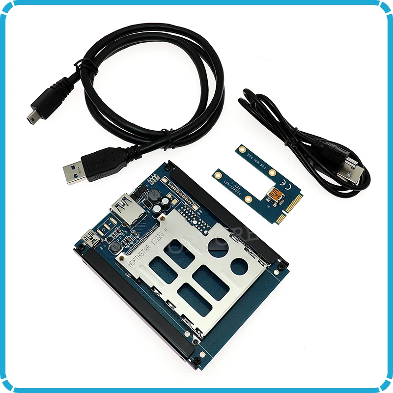 Half / Full Size Mini PCI e USB 2.0 To ExpressCard 34 54mm slot Adapter ...