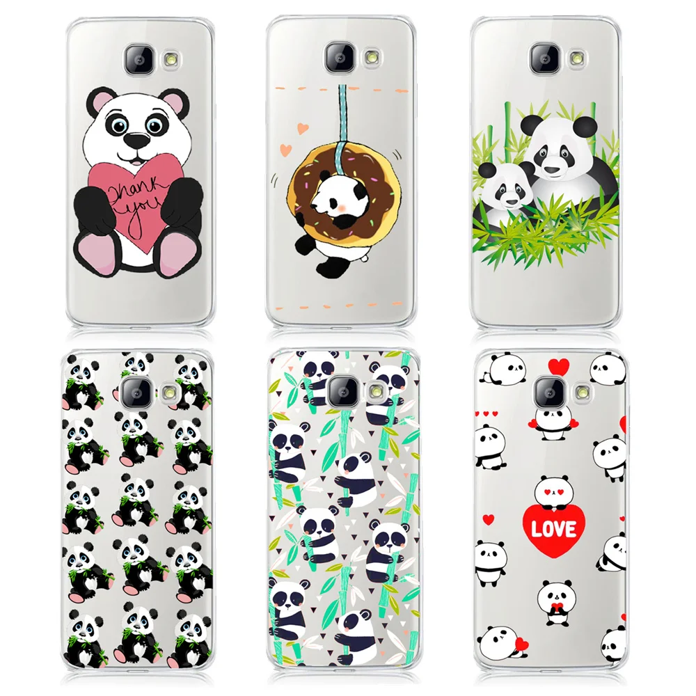 Super Cute Cartoon Animal Panda Cases For Samsung Galaxy A3 A5 A7 J1 J5 ...