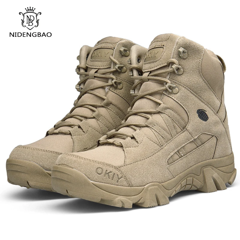 Large Size 46 Man Boots New Men's Shoes Special Forces Military Men ...