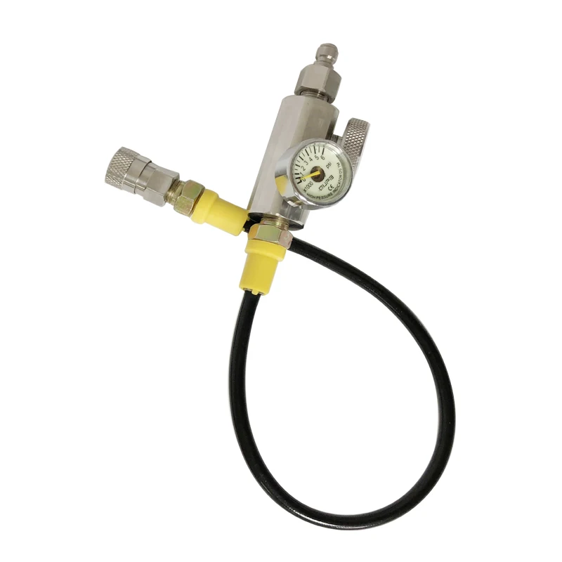 Other Outdoors - PCP Paintball Bleed Valve Station with HPA Hose ...