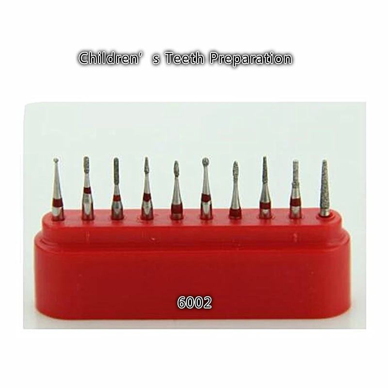10Pieces-box-Dental-Preparation-Kit-Children-Teeth-Preparation-Diamond ...