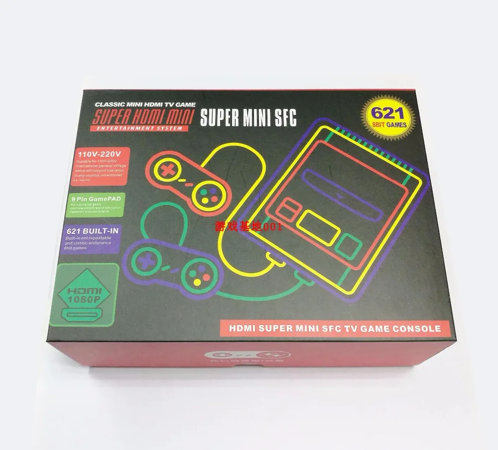 HDMI Super mini TV Game Console HDMI 8 Familie Ingebouwde 621 Jogos Bit ...