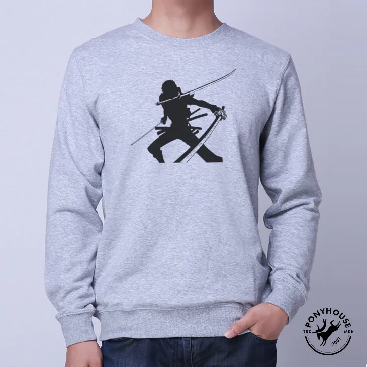 2015I HY una pieza ZORO RORONOA ZORO Sauron suéter para hombre sudadera ...