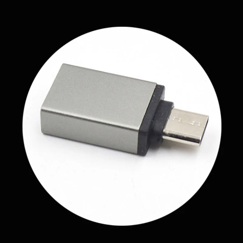 Mobile Phone adapters OTG TYPE C to USB Adapter Mini Connector Fast ...
