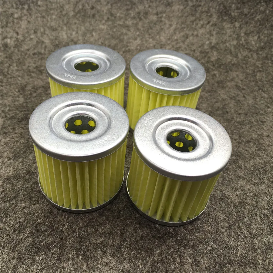 Yecnecty 4pc Motorcycle Oil Filter Motorbike Fuel Refit Accessories ...