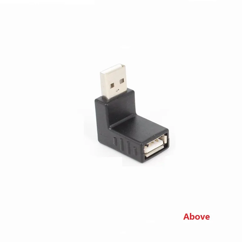USB male to usb female USB 2.0 Left/right/bottom/top/top 90 degrees ...