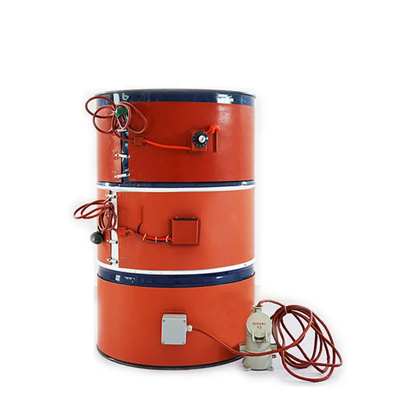 55 Gallon 200l Oil Tank Heating Band 1740 X 300 Mm Silicone Drum Heater With Twmperature