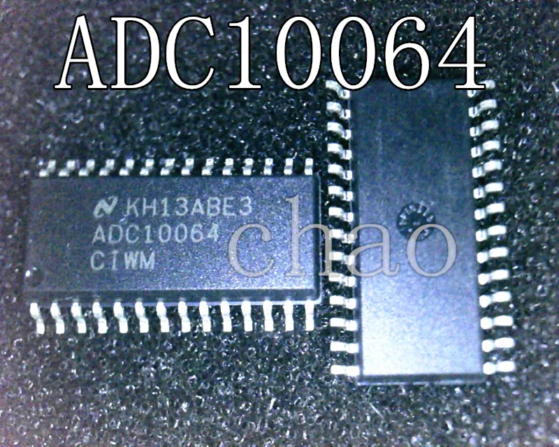 2pcs/adc10064 Adc10064ciwm 10064 Sop-28 - Voltage Regulators ...