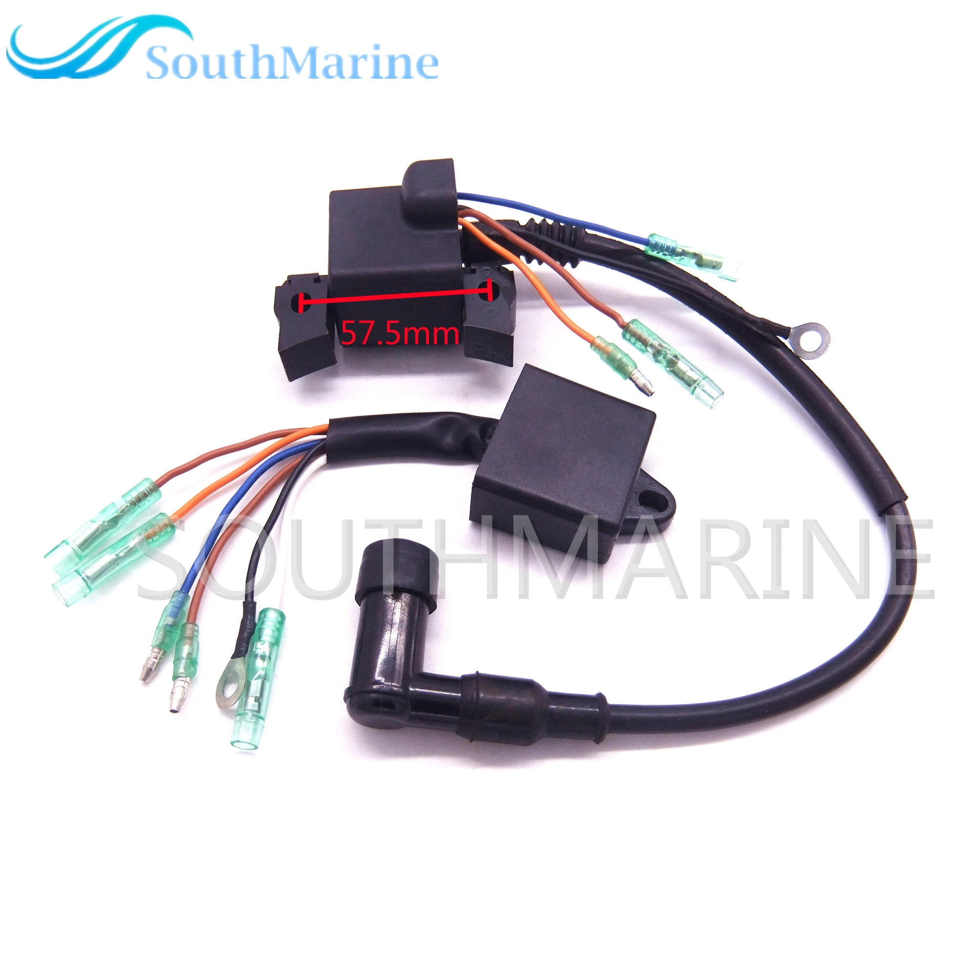 Boat Motor Ignition Coil and CDI for Hangkai F6.5 6.5 HP 4 stroke Outboard Engine|Boat Engine ...