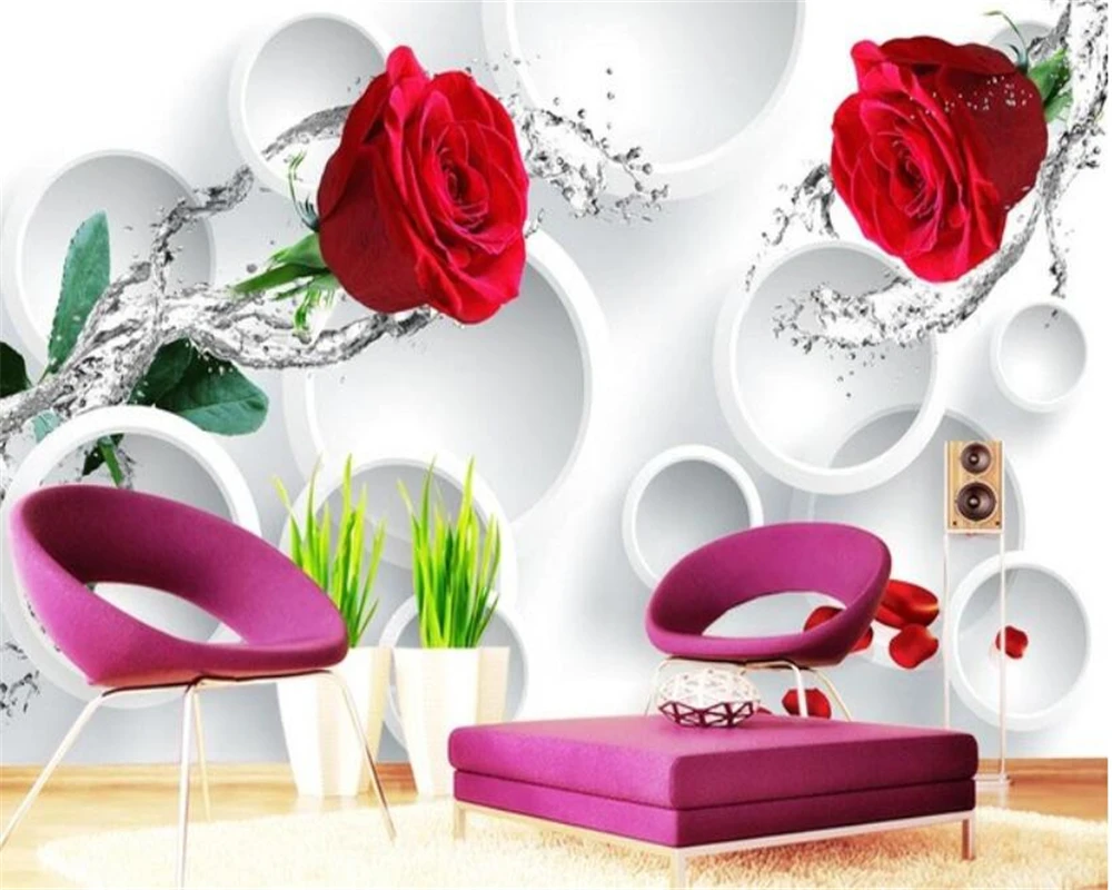 3d Wallpapers Of Rose Flowers